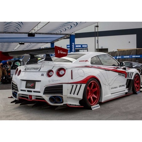 Kamikaze Varis Nissan GT-R R35 2009- Spoiler Verbreiterung Seitenwand