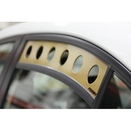 Perrin Window Vents Gold Subaru WRX STI 2014+