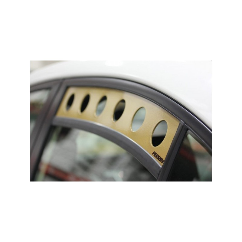 Perrin Window Vents Gold Subaru WRX STI 2014+