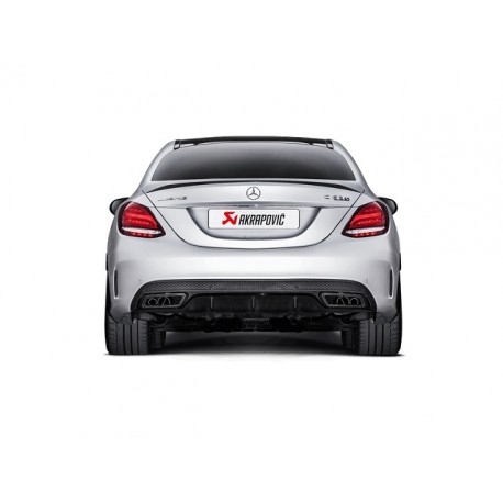 Akrapovic Klappenauspuff-Anlage Mercedes C63 AMG C205 Evolution Gutachten