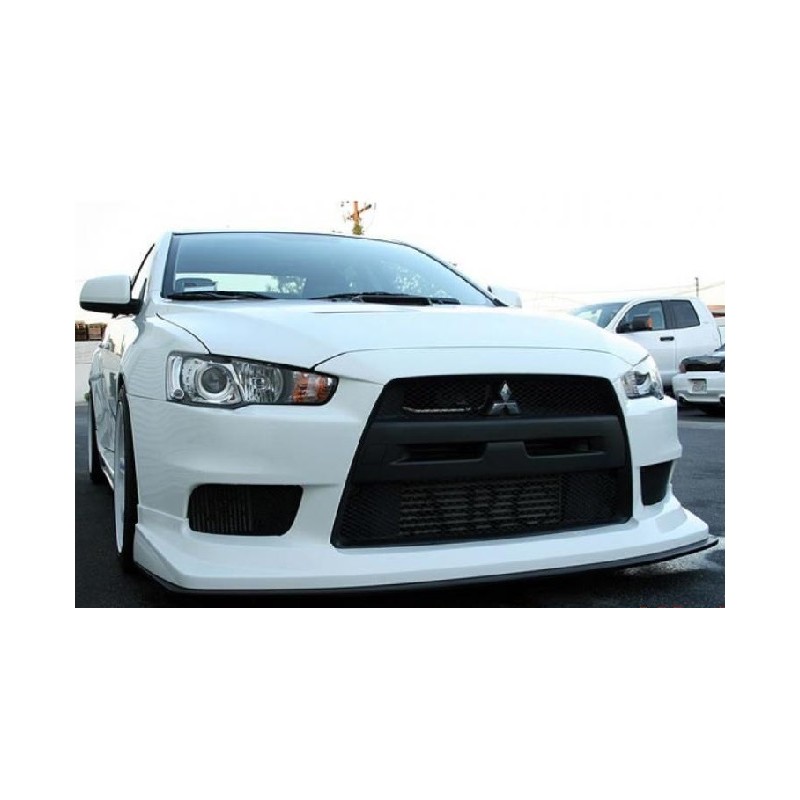 PU Spoilerlippe Vortex Splitter Mitsubishi EVO 10 Body Kit Tuning